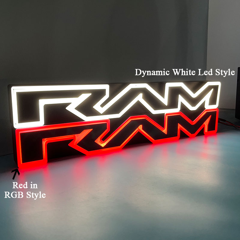 Dynamic Ram Led Emblem - Cadillarckits